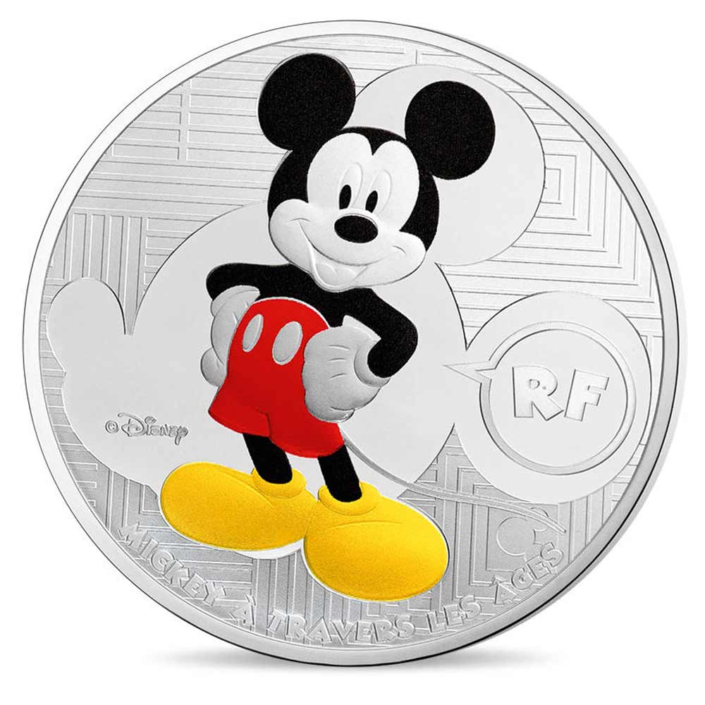 Mickey Through the Ages. France joins Niue with coins celebrating ...