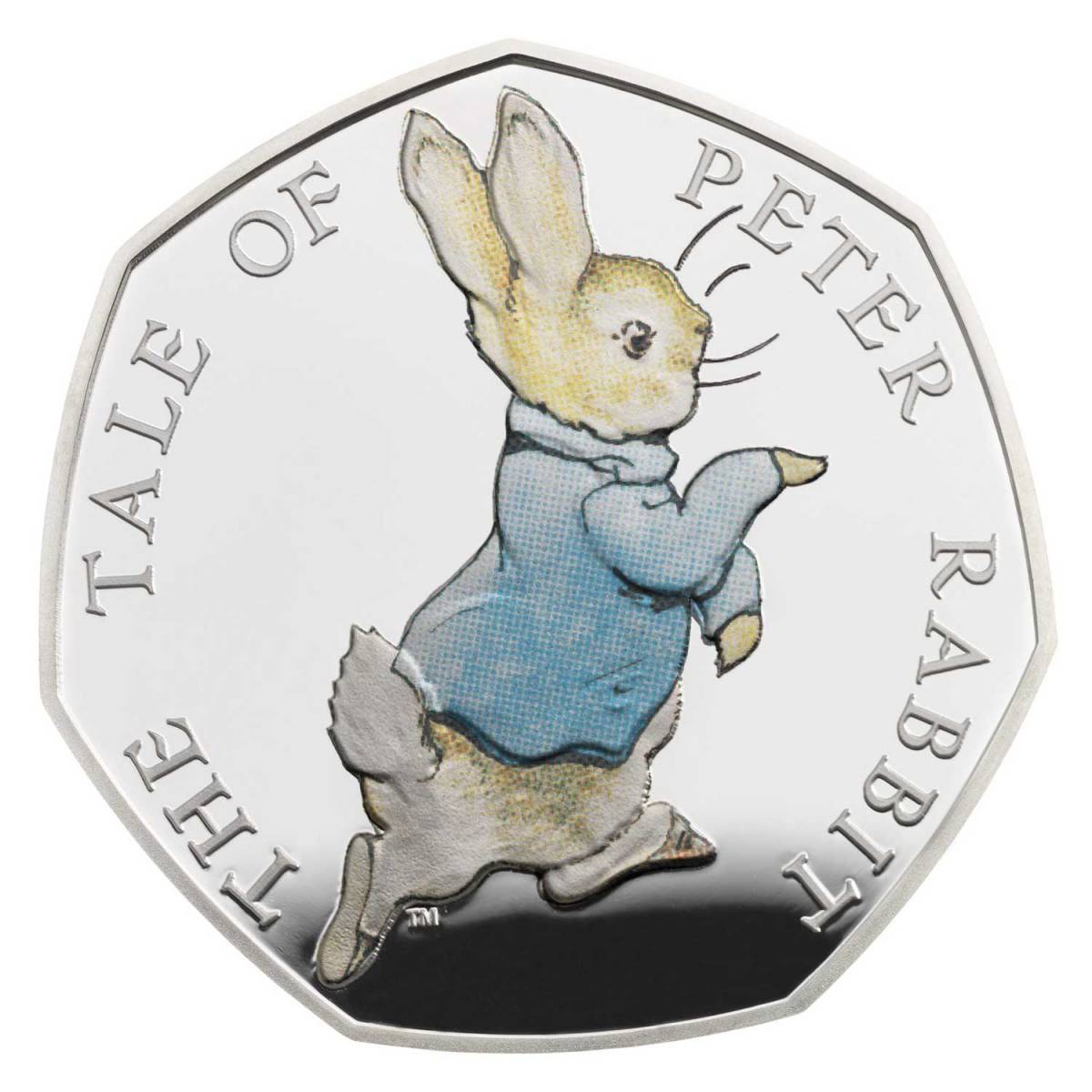 2017 The Tale of Peter Rabbit 50p coin - AgAuNEWS