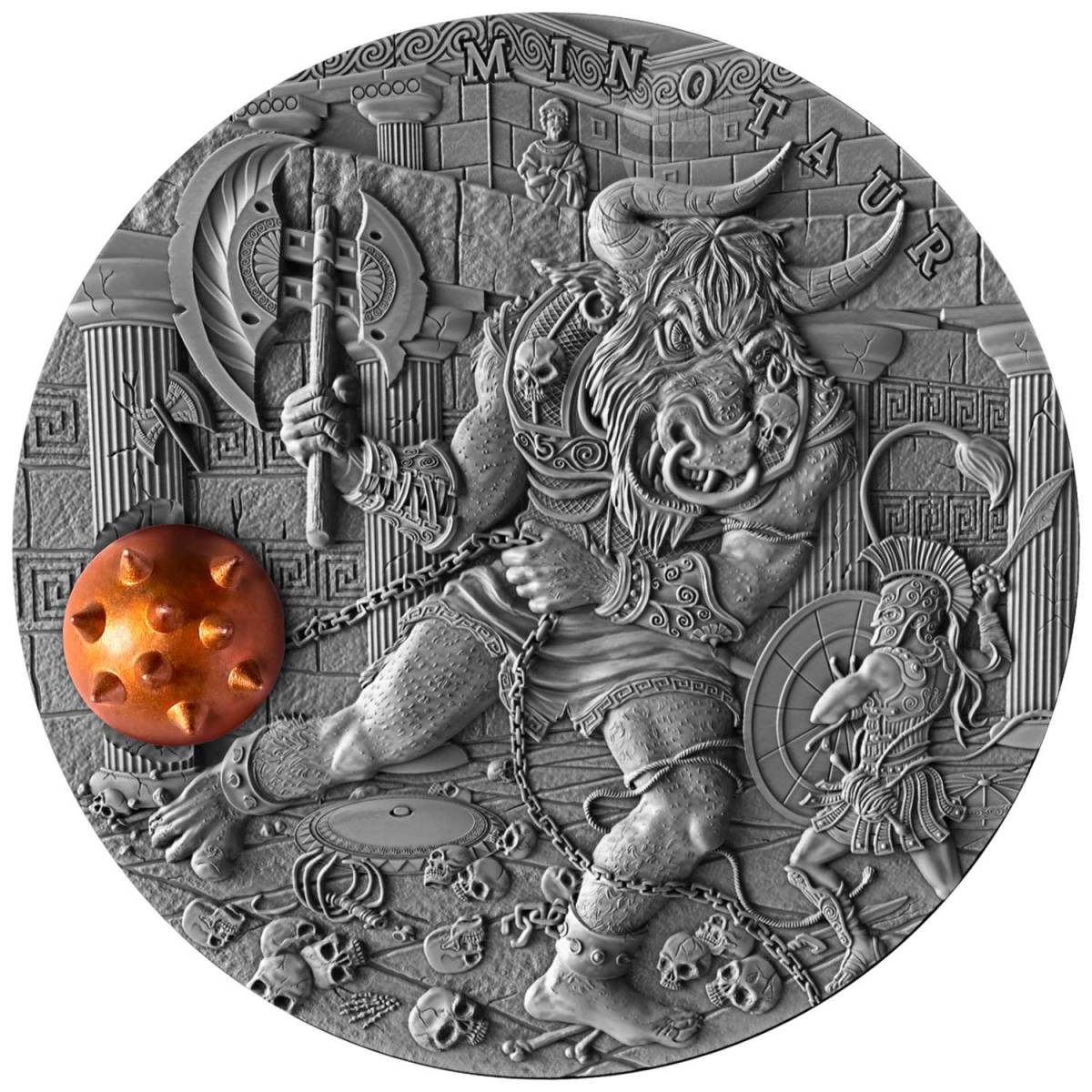 World Exclusive: Ancient Myths Trojan Horse silver coin followed on by ...