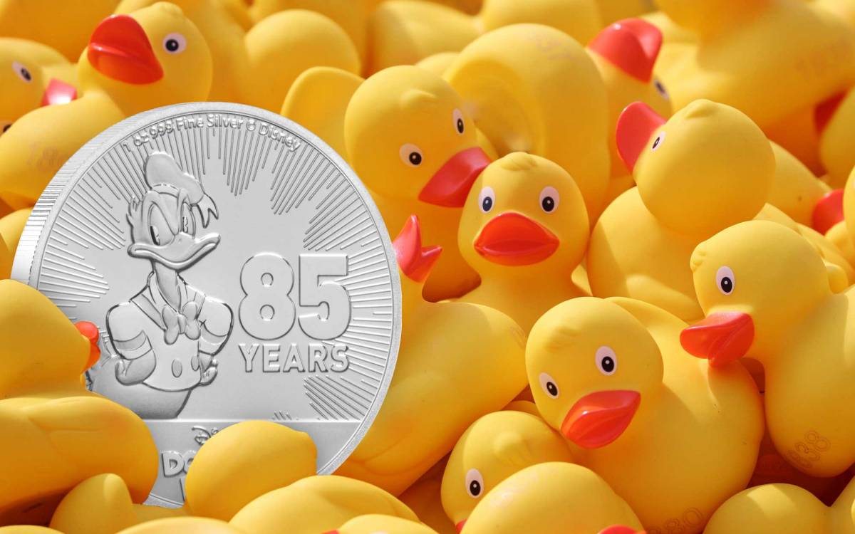 Disney bullion coins return for Donald Duck's 85th birthday in gold and ...