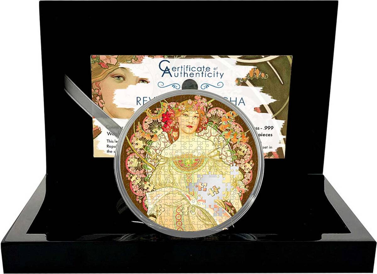 Reverie by Mucha is the latest in Powercoins hit Micropuzzle Treasures ...