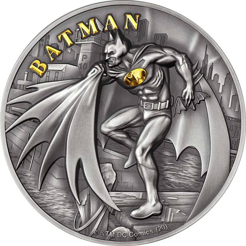 Batman Returns! Mint XXI debuts a high-end silver coin featuring the ...