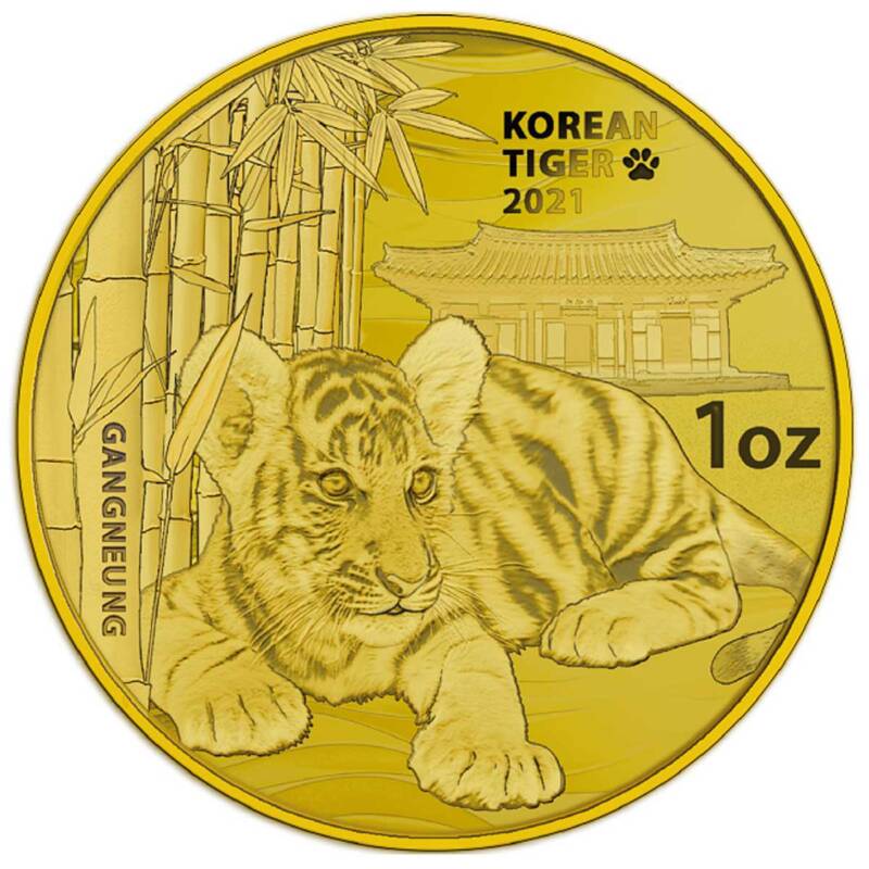 The Korean Tiger bullion round returns, and it's brought a doggie ...