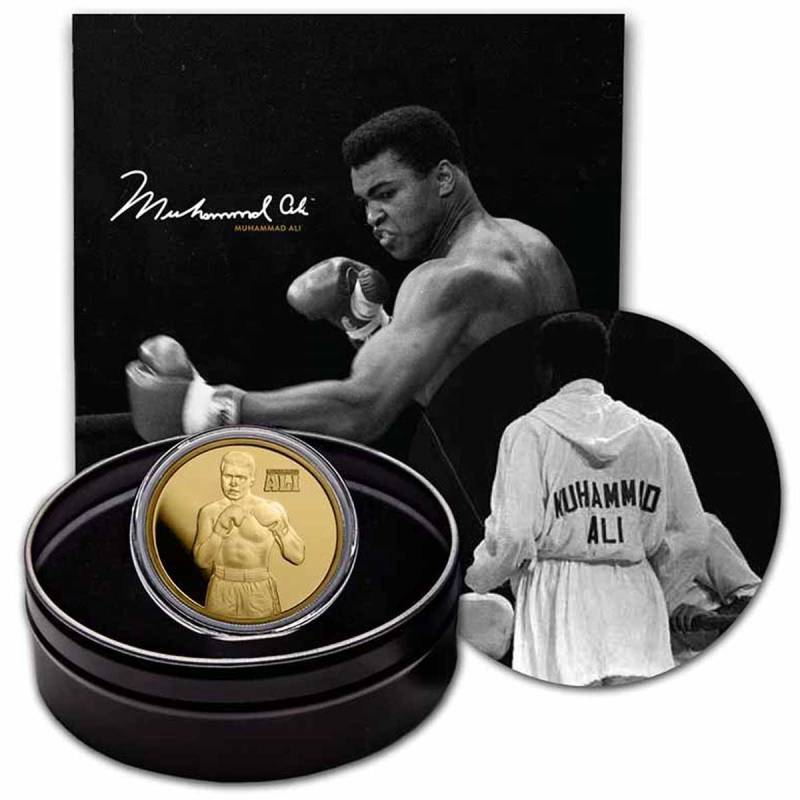 Muhammad Ali, that tour-de-force of boxing, hits the bullion world with ...