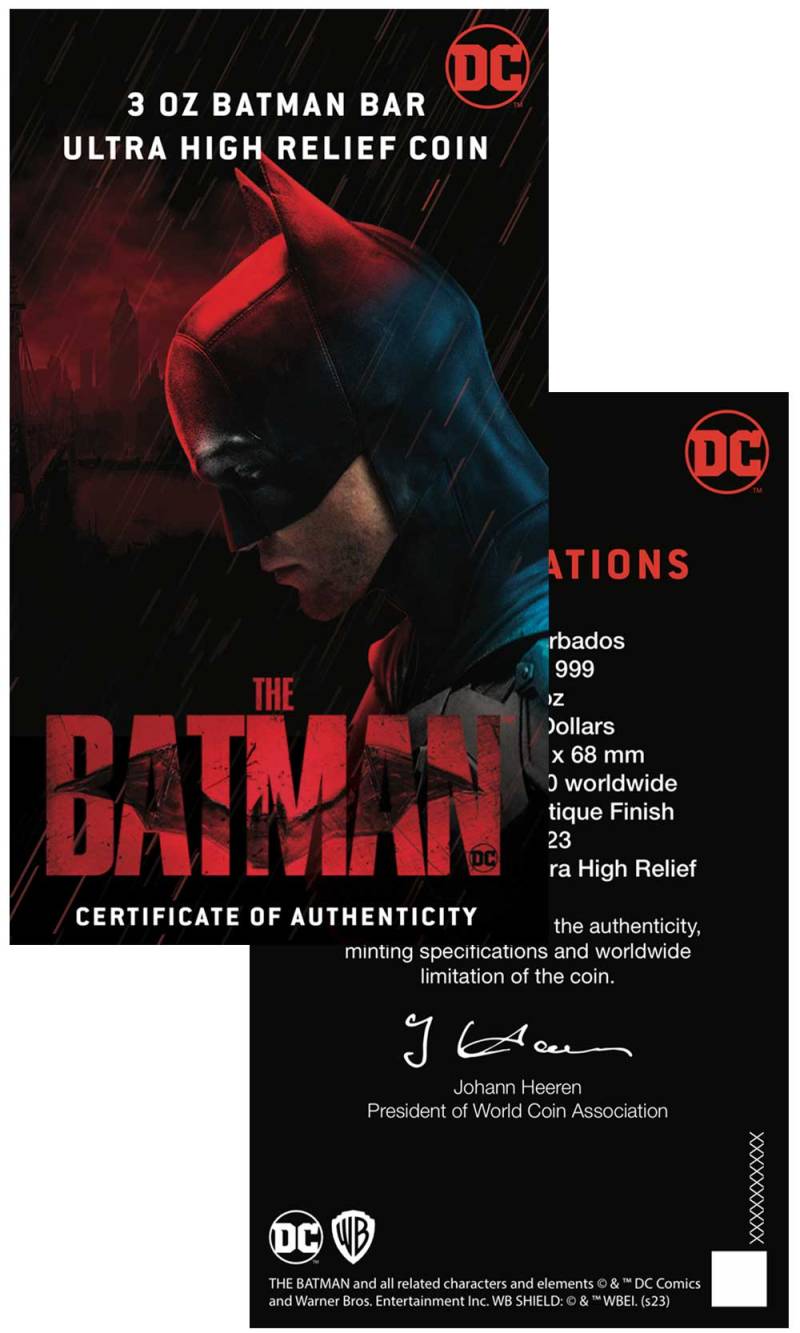 The Robert Pattison headlined The Batman movie gets a three-ounce ...