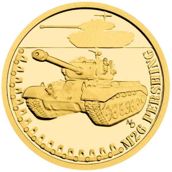 Armoured Vehicles 09: The M26 Pershing gold and silver coins (2024 ...