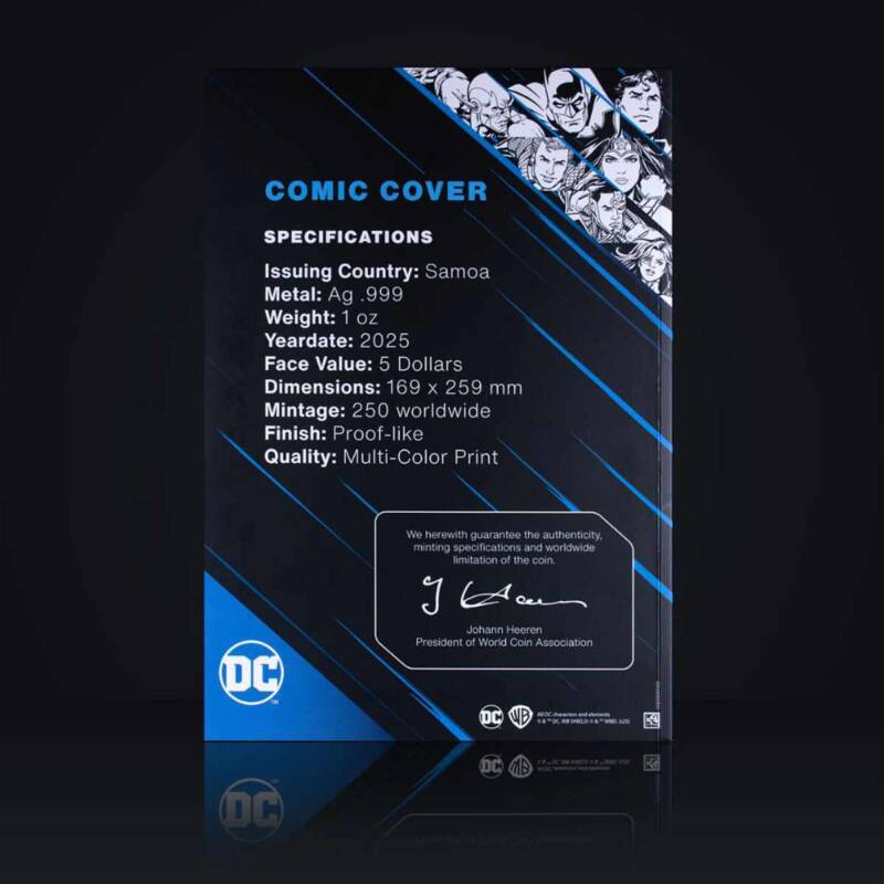 Comic Covers 04: Detective Comics #122 1oz silver foil (2025 Parthava ...