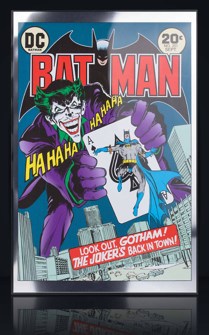 DC Comics Iconic Covers 05: Batman #251 1 oz silver foil (2025 Parthava ...